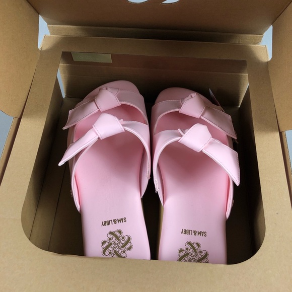 Sam & Libby | Shoes | Sam And Libby Womens Indie Double Bow Wooden ...